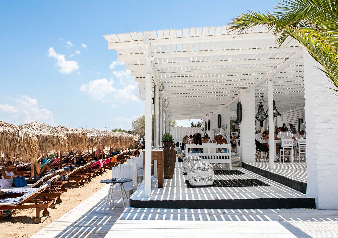 best beach clubs in paros